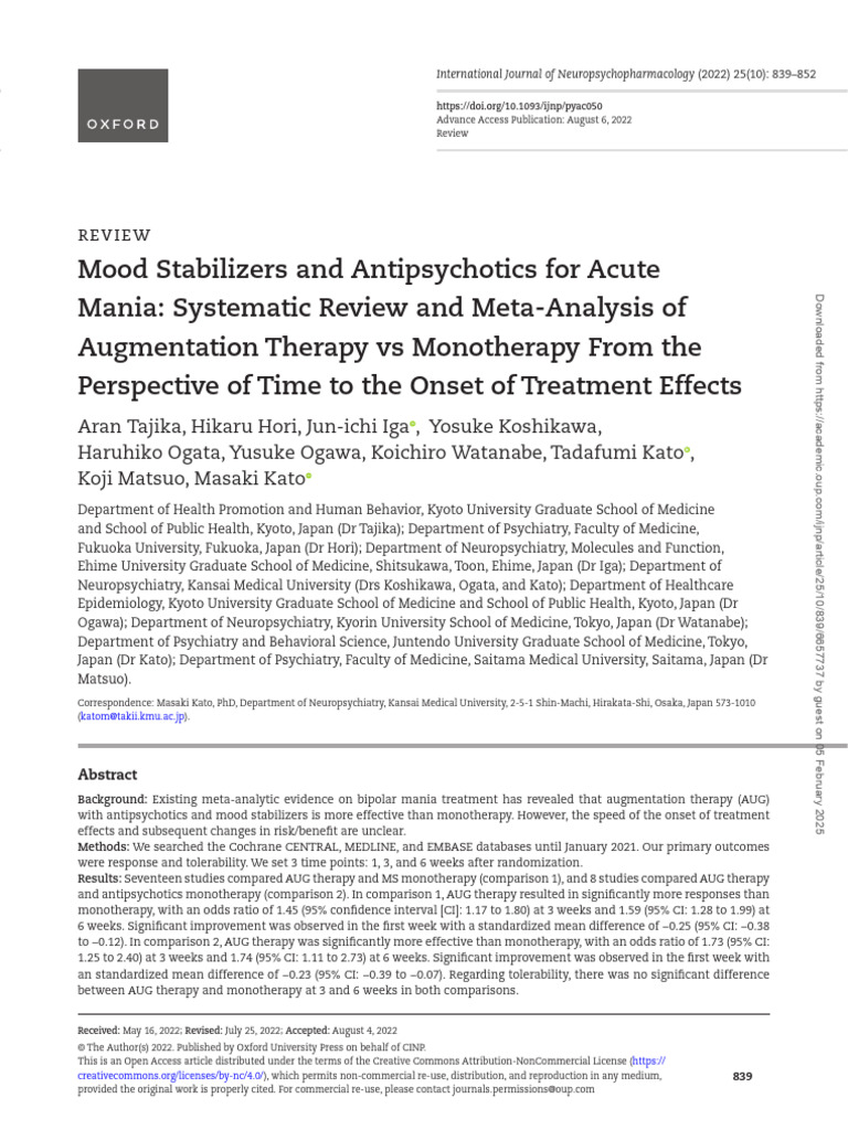 Pyac 050 | PDF | Mania | Bipolar Disorder