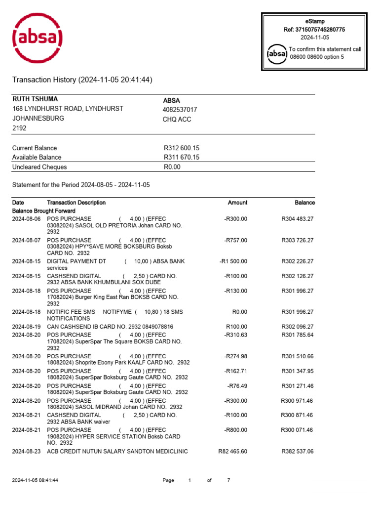 ABSA - 2024-08-05 - 2024-11-05 - Stamped - 241105 - 204352 - Ruth ...
