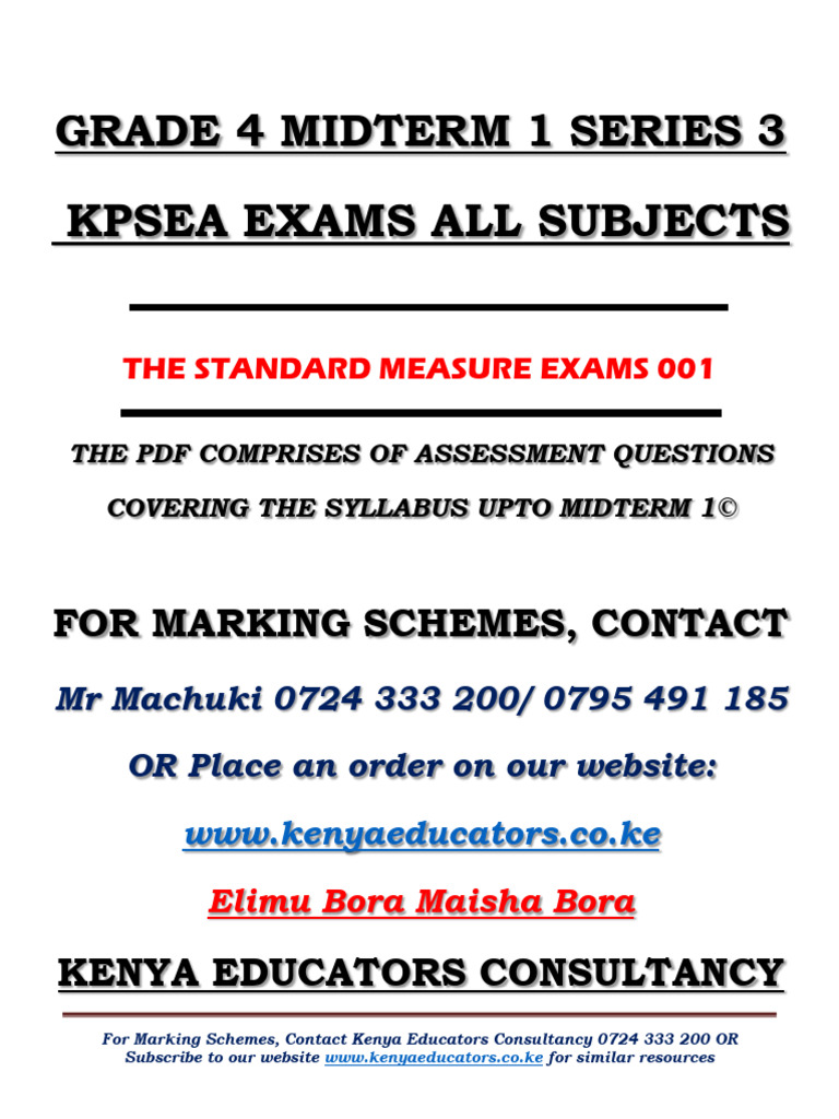 Grade 4 Midterm 1 s3 Exams | PDF | Birds | Soil