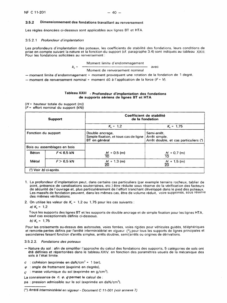 Extrait de La Norme NF C 11-201 | PDF