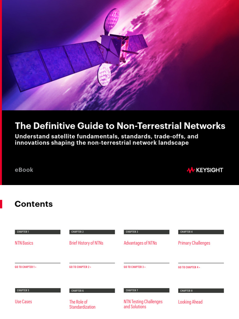Non-Terrestrial Networks Explained | PDF | Information And ...