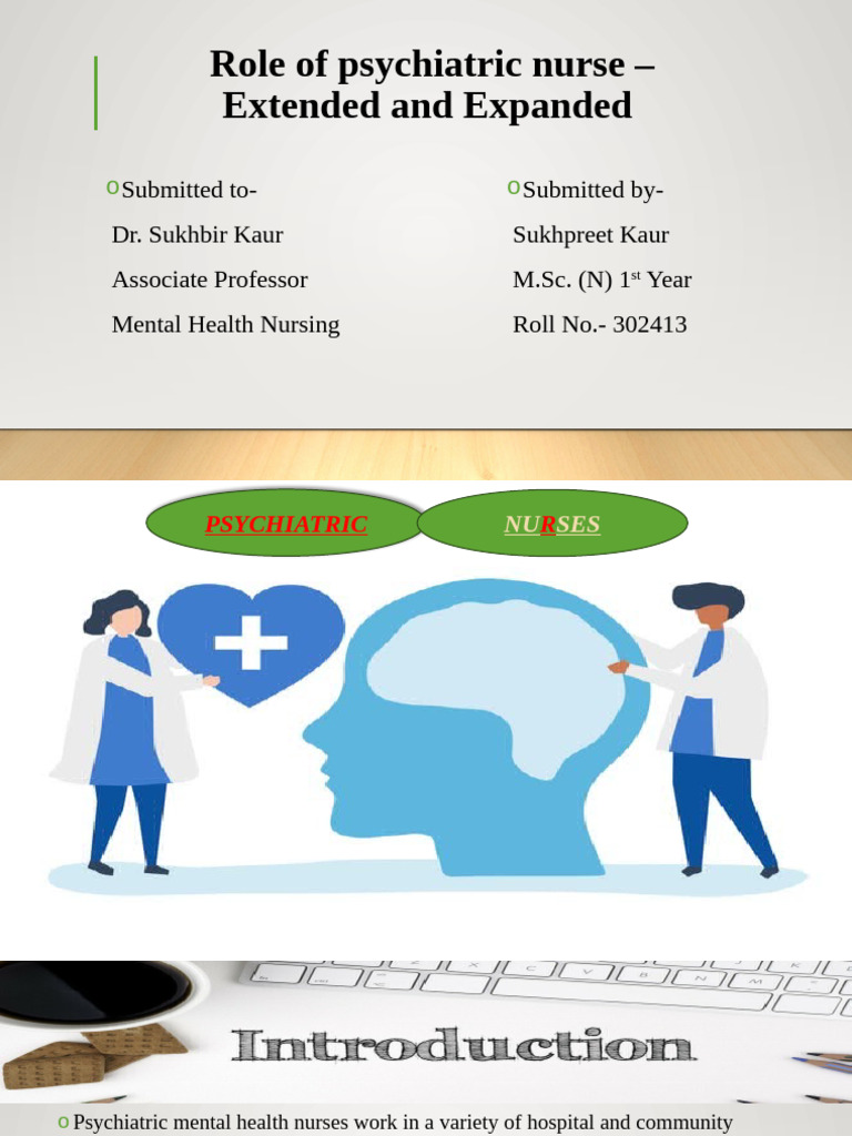 Expanded Roles of Psychiatric Nurses | PDF | Psychiatry | Nursing