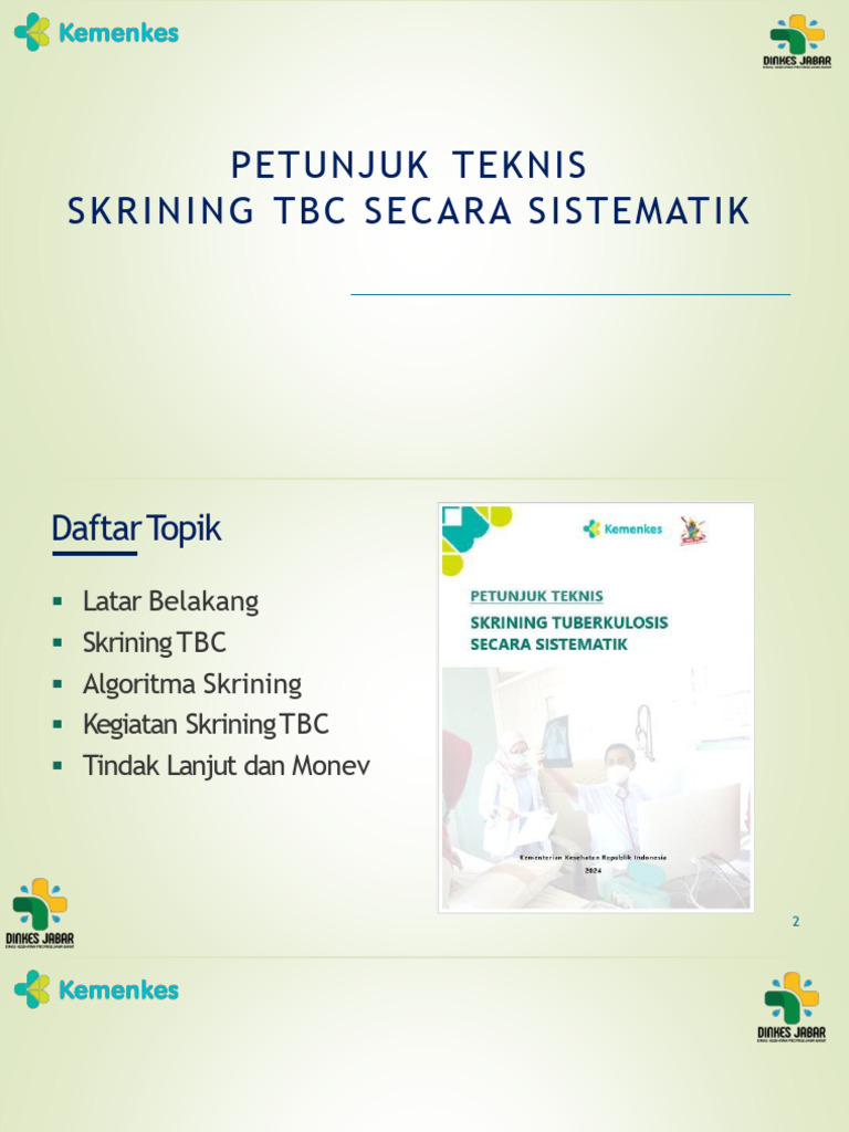 Juknis Skrining TBC secara Sistematik_140125 | PDF