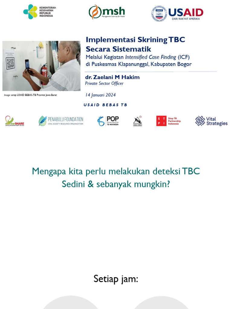 Implementasi ICF untuk Skrining TBC | PDF