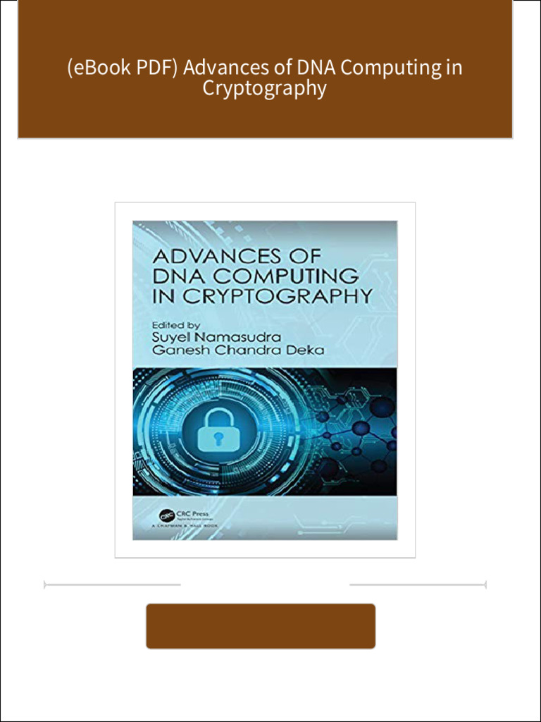 (Ebook PDF) Advances of Dna Computing in Cryptography | PDF | Genetic Code | Cell (Biology)