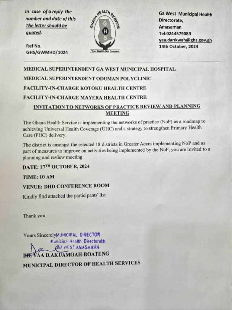 NoP Review and Planning Meeting | PDF | Health Economics | Nursing