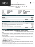 Housing-society-maintenance-bill-format-01 | PDF | Payments
