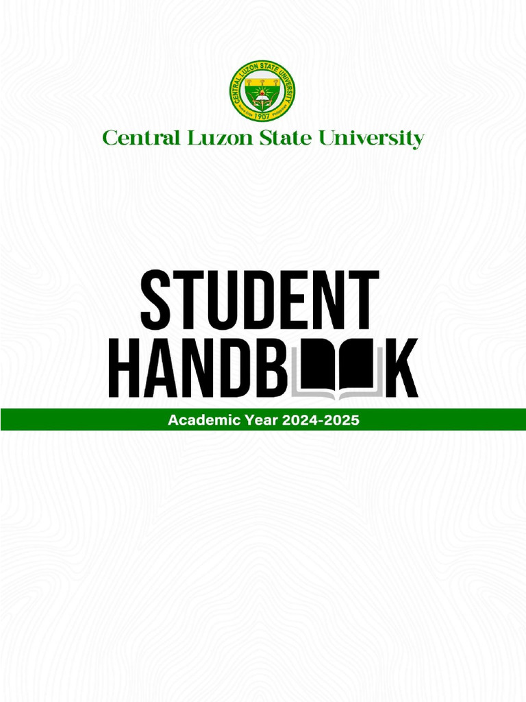 CLSU Student Handbook 2025 Overview | PDF | Sexual Harassment | Curriculum