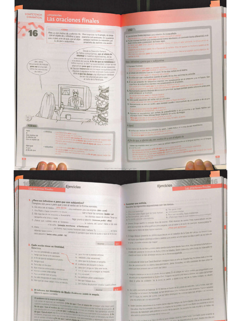 A3 - Oraciones Finales - B2 | PDF