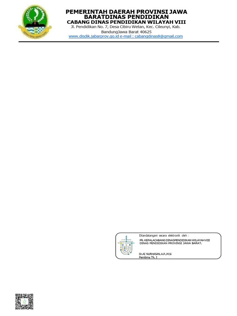 Surta Undangan Desk Rkas Sma, SMK Dan SLB Swasta | PDF