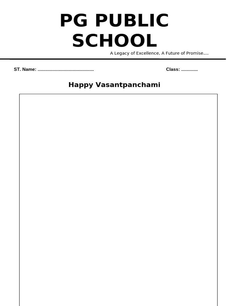 Vasant Panchaami | PDF
