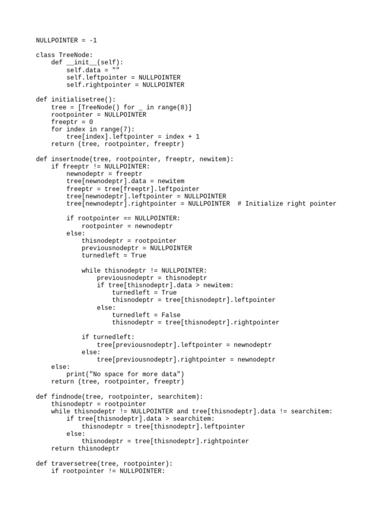 sharjeel tree | PDF | Computer Programming | Algorithms And Data Structures