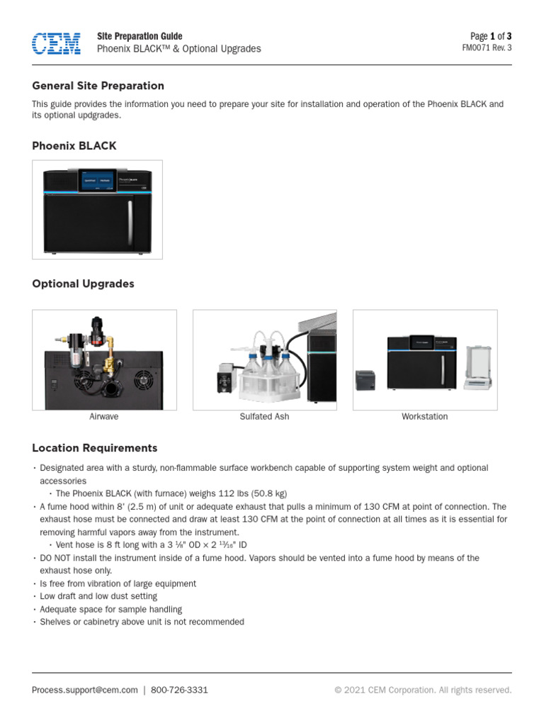 Phoenix BLACK Pre-Installation Guide | PDF | Electric Power | Electrical Engineering
