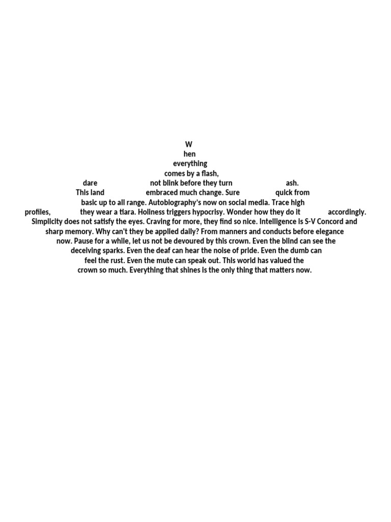 Concrete Poetry | PDF