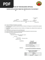 Application for Certificate of Occupancy | PDF | Government ...