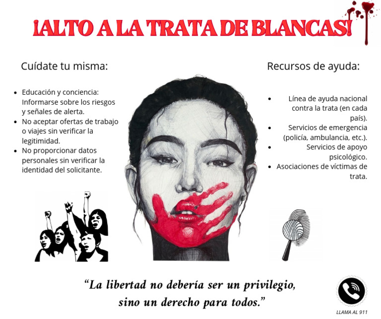 Trata De Blancas In English