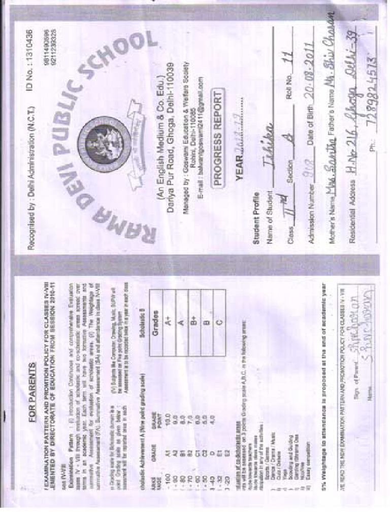 Result Ishika 1 | PDF