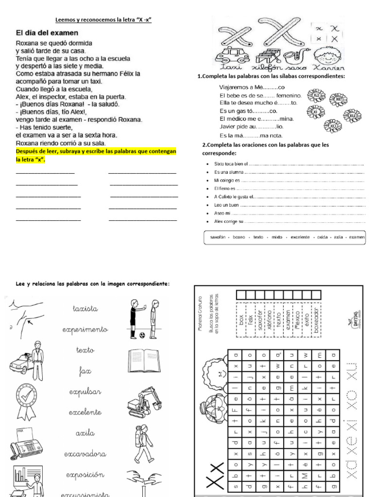 La Letra X | PDF