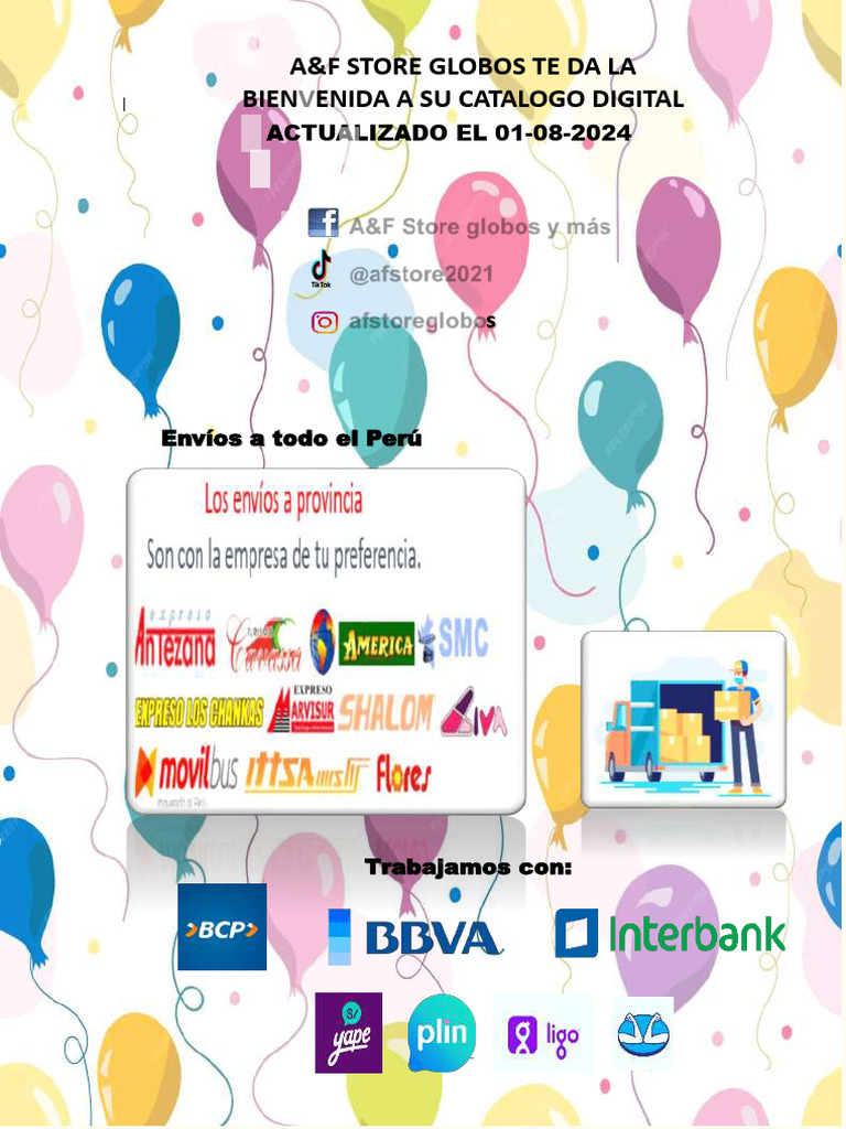 Catalogo A&f Store Globos | PDF | Diseño gráfico | Tecnicas artisticas