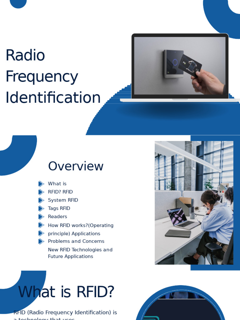 RFID Technology: Overview and Applications | PDF | Radio Frequency ...
