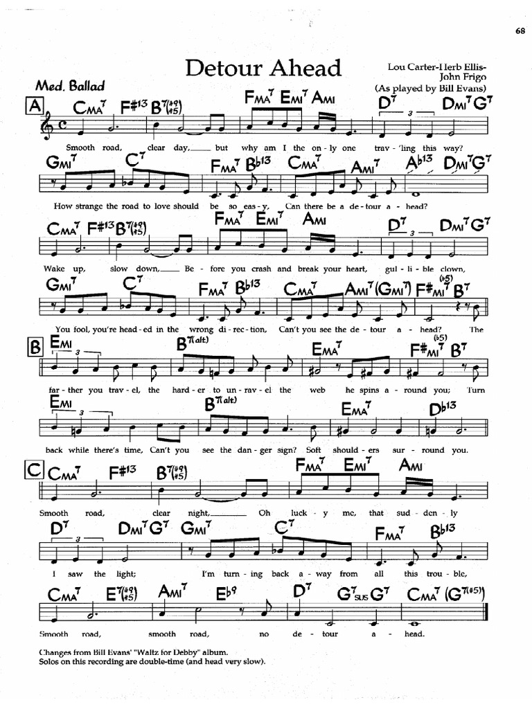 Detour Ahead - Original en C | PDF