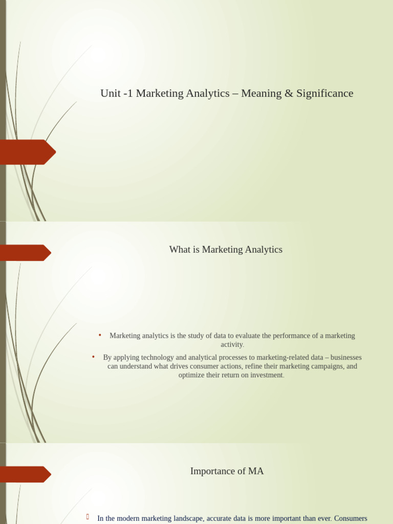 Essentials of Marketing Analytics | PDF | Analytics | Data Analysis