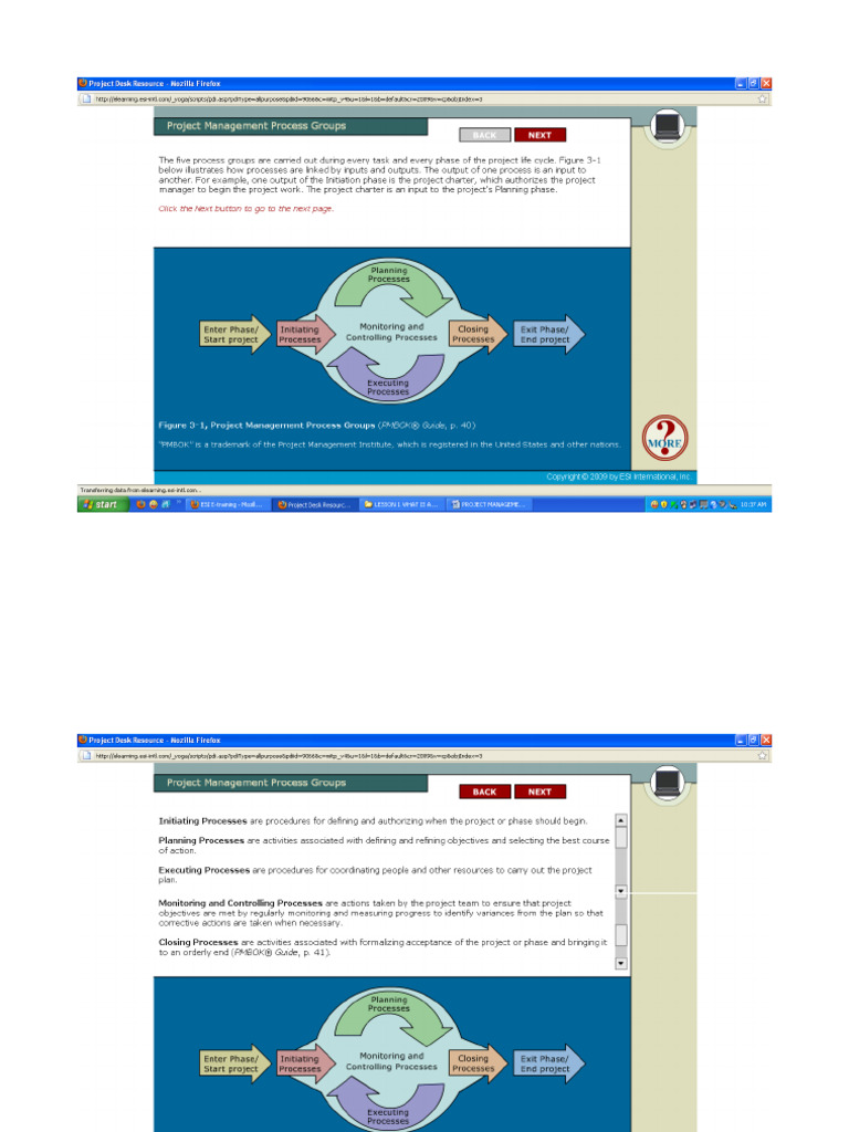Project Management Process Groups Pdf