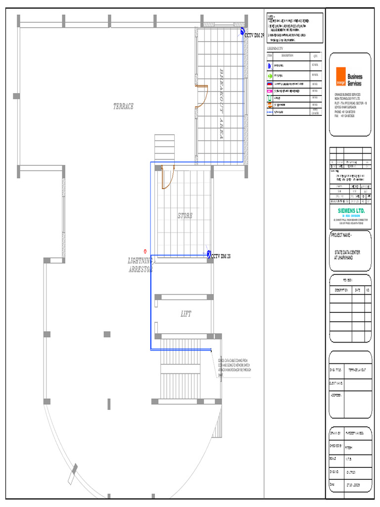 Si - JSDC 2.0 Jharkhand - CCTV Layout - Terrace Floor - R0-CCTV Layout ...