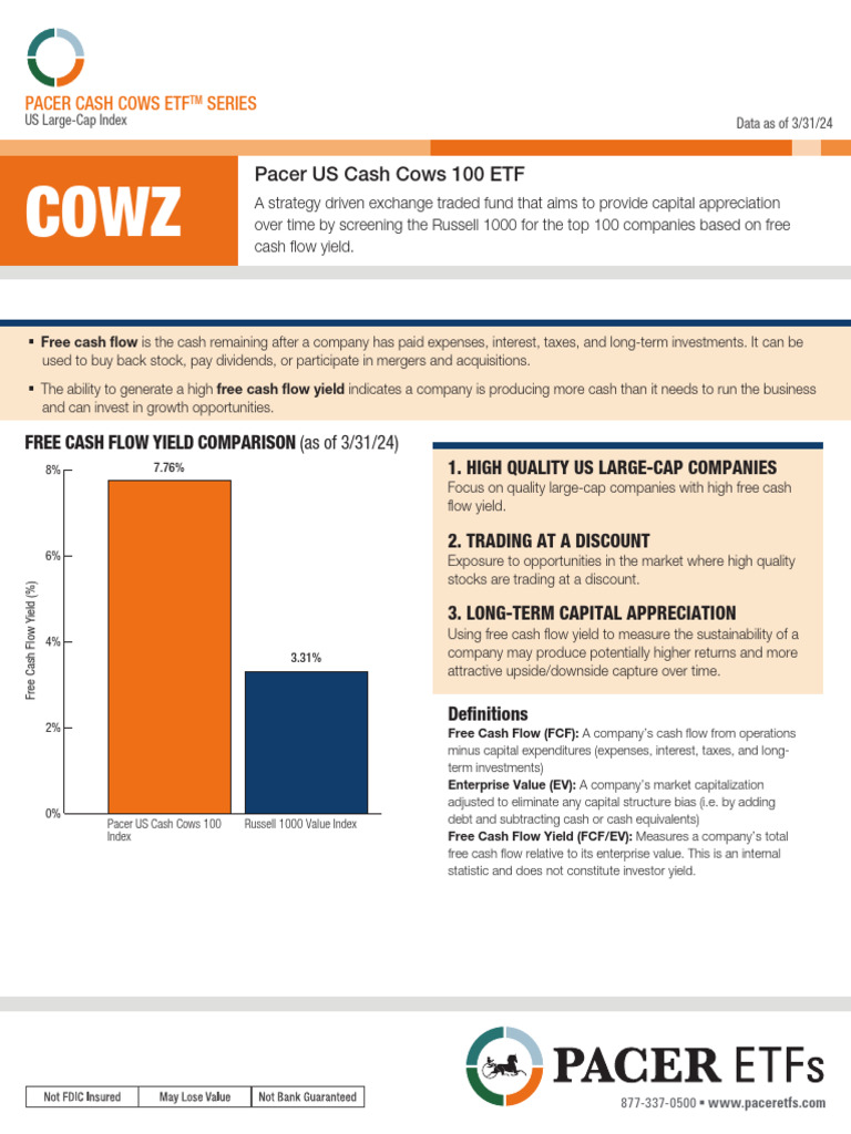 Pacer US Cash Cows 100 ETF Overview | PDF | Exchange Traded Fund ...