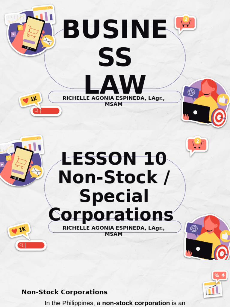 Non-Stock Corporations in the Philippines | PDF