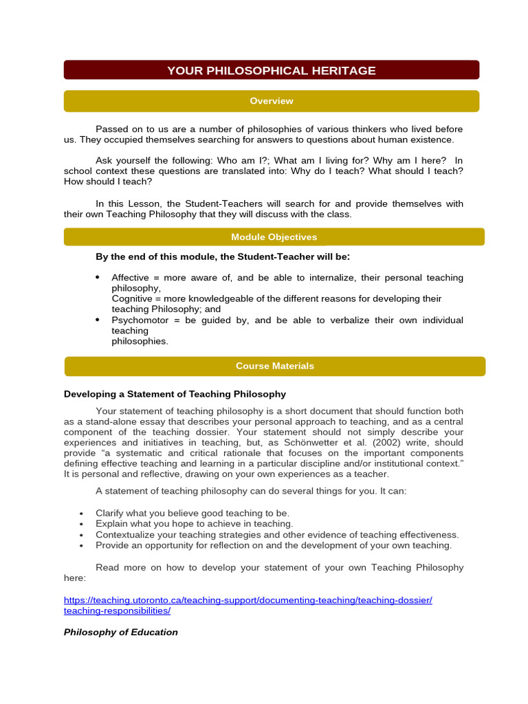 Philosophical Foundations Of Education Pdf Pragmatism Philosophy