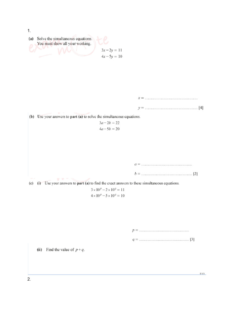 Algebra With Calculator | PDF