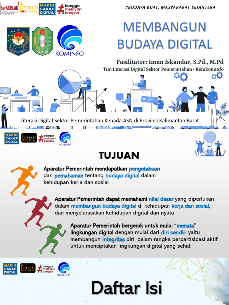 Membangun Budaya Digital Sektor Pemerintahan - Asn Kalbar | PDF