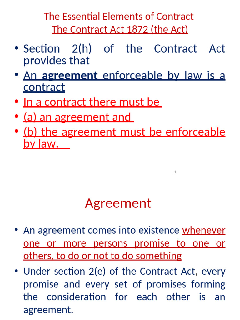 Lecture-2 | PDF | Offer And Acceptance | Consent