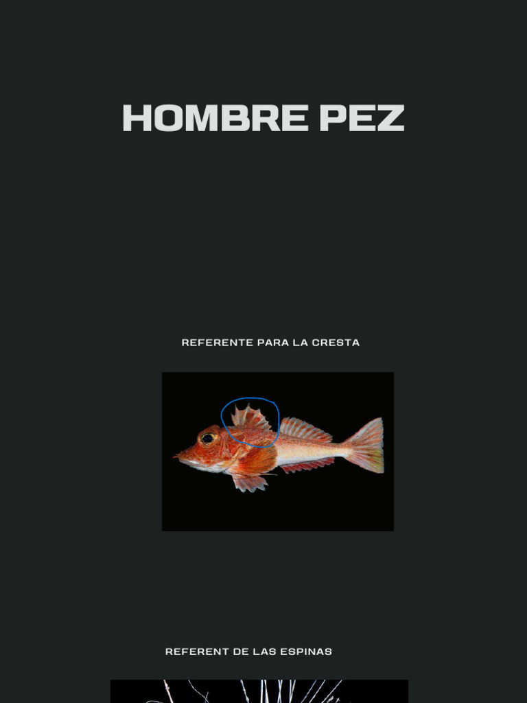 Características del Hombre Pez | PDF