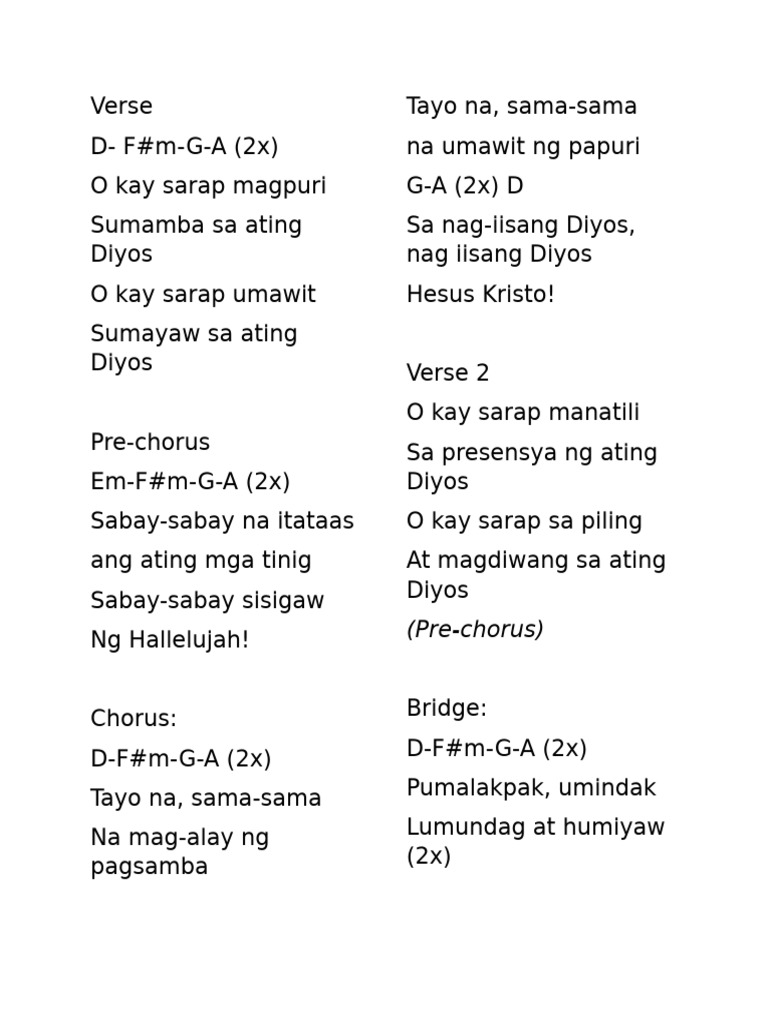 Verse | PDF