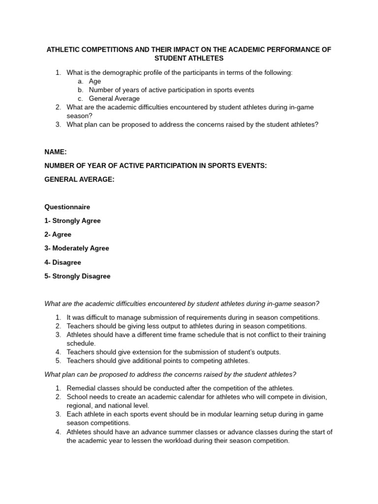 Sports Research PDF