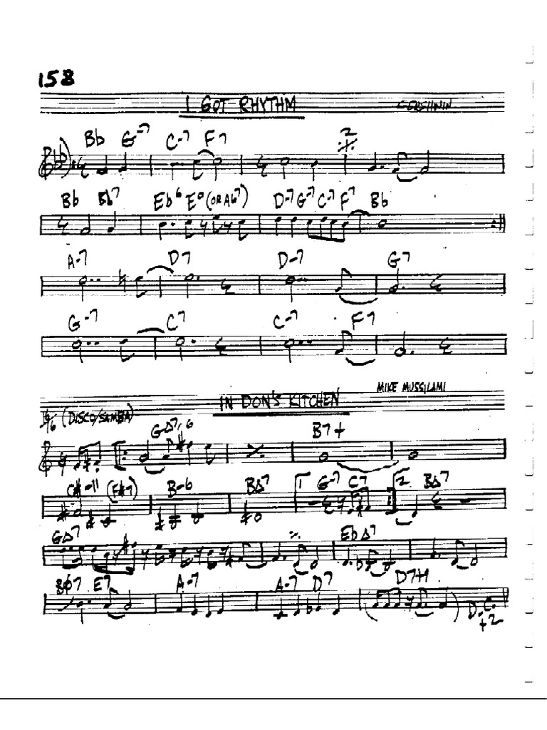 I've Got Rhythm - Standard | PDF