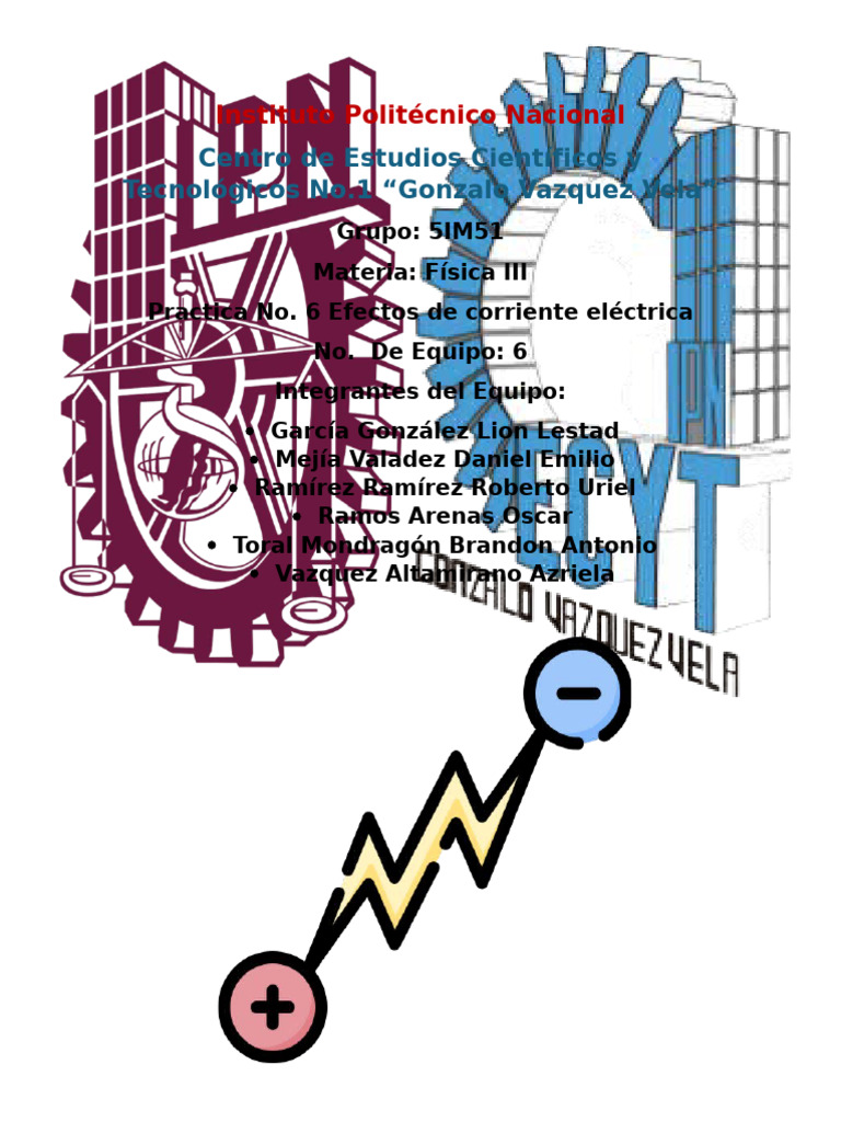 Engargolado Fisica III Equipo 6 0471272024 | PDF | Corriente eléctrica ...