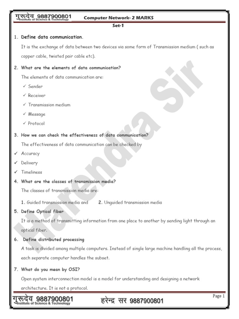 TCP IP and Internet | PDF | Computer Network | Osi Model