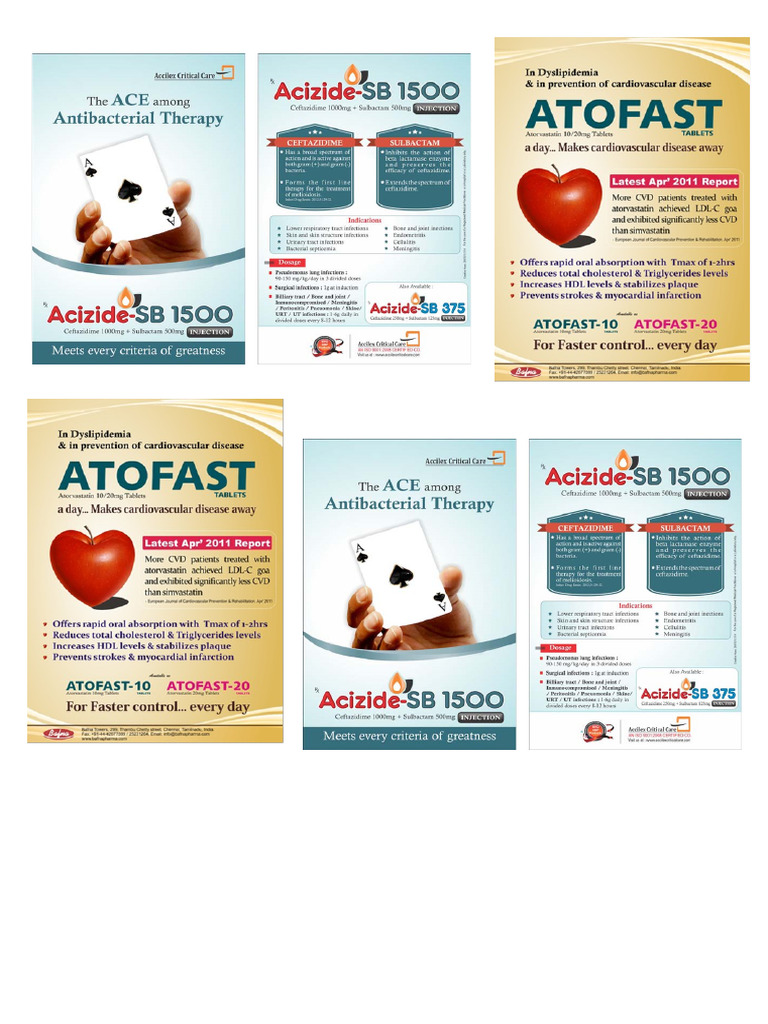 Drug Promotion Literature | PDF