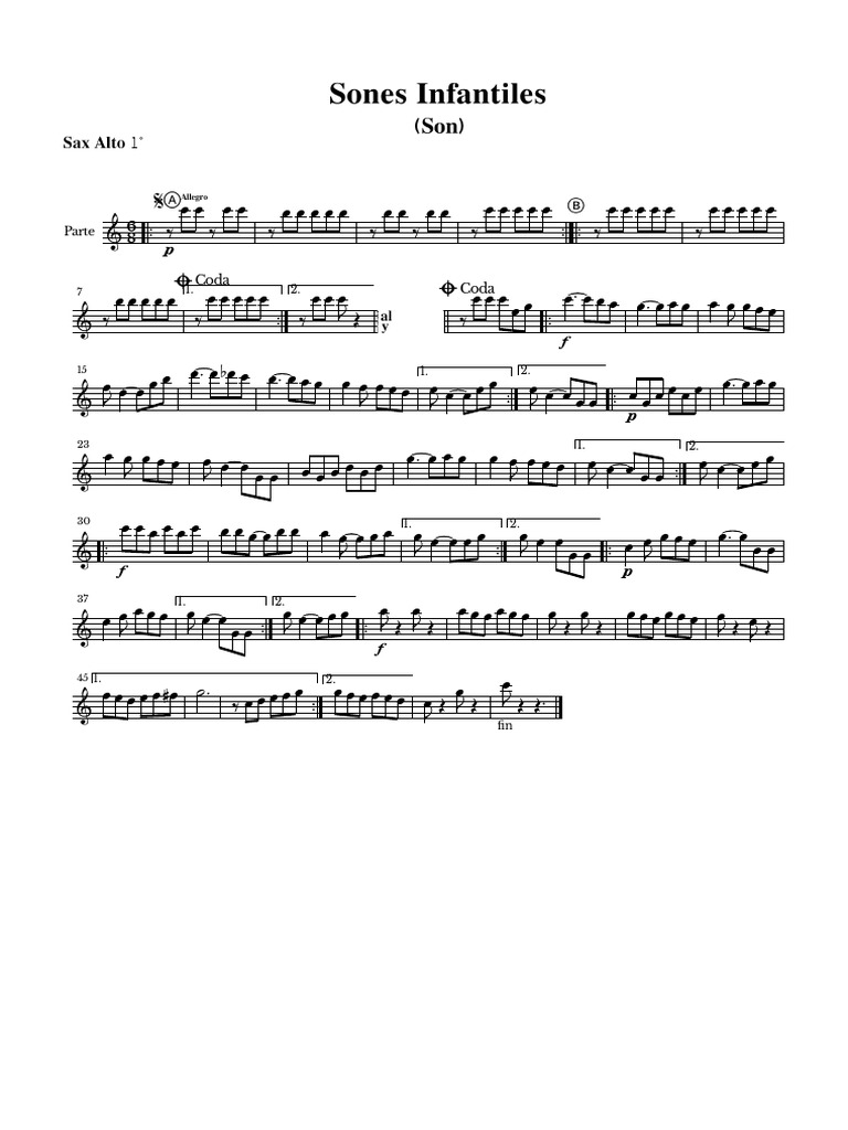 Sones Infantiles | PDF