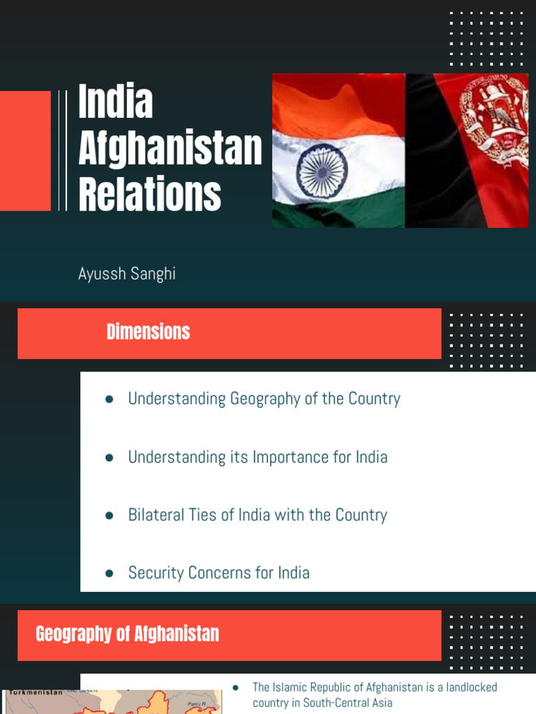 IR - India Afghanistan Relations 1738397480768 | PDF | Afghanistan ...