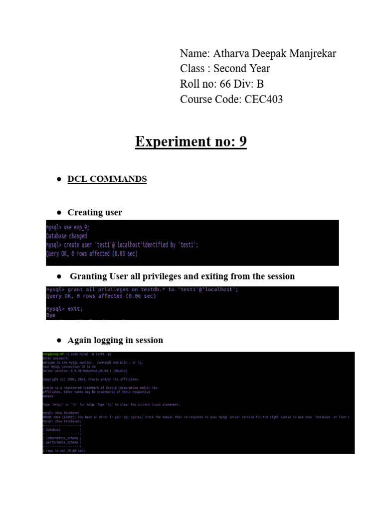 Rollno 66 Atharva Manjrekar Exp 9 | PDF