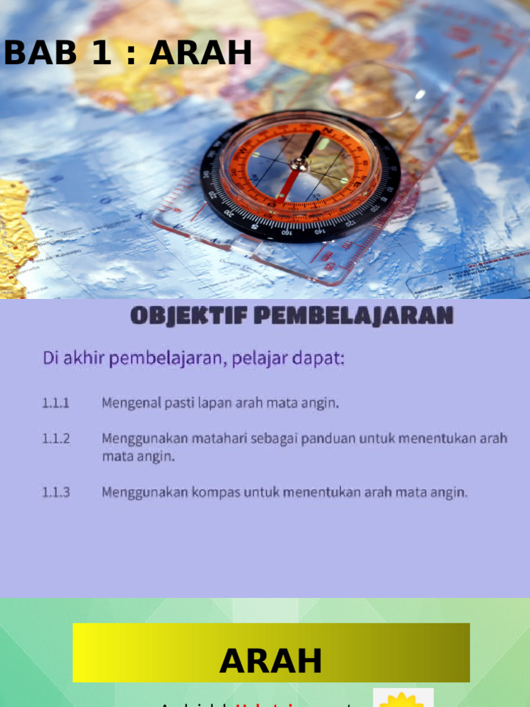 Bab 1 Arah | PDF