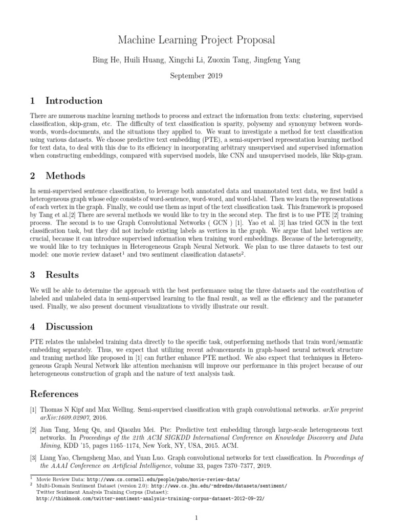 proposal | PDF | Machine Learning | Computational Neuroscience