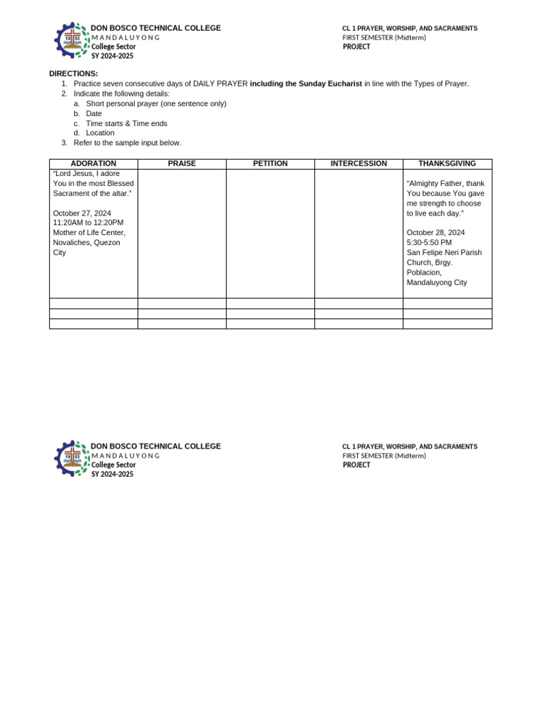 CL 1 Project (Midterm) | PDF