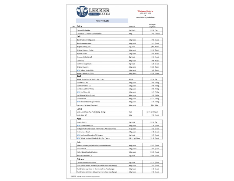 Product List 12122022 | PDF