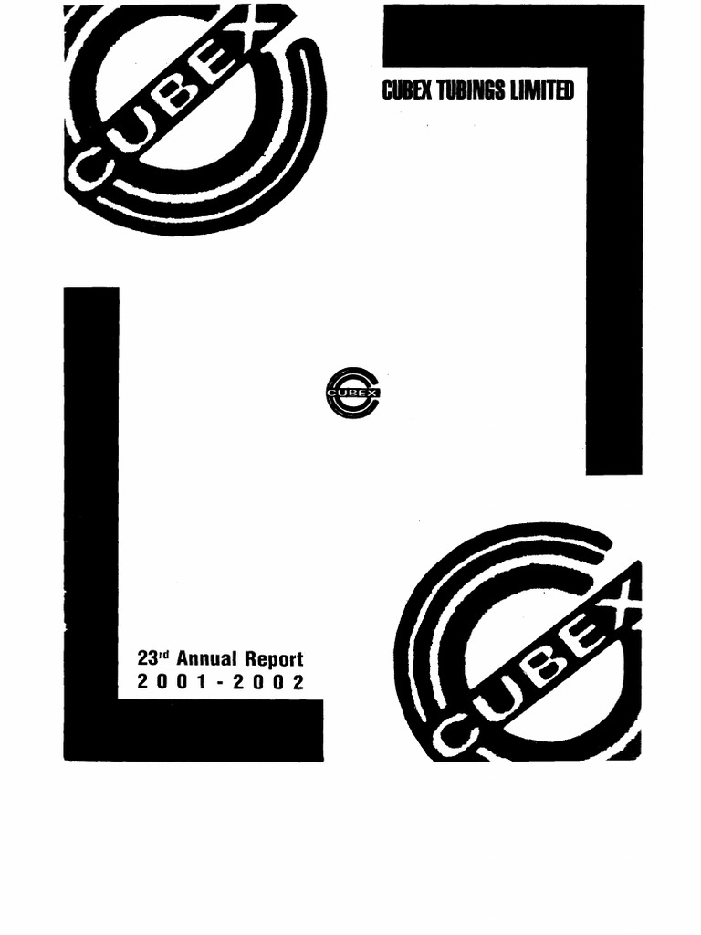 Cubex Tubings LTD 526027 March 2002 | PDF | Audit | Financial Economics