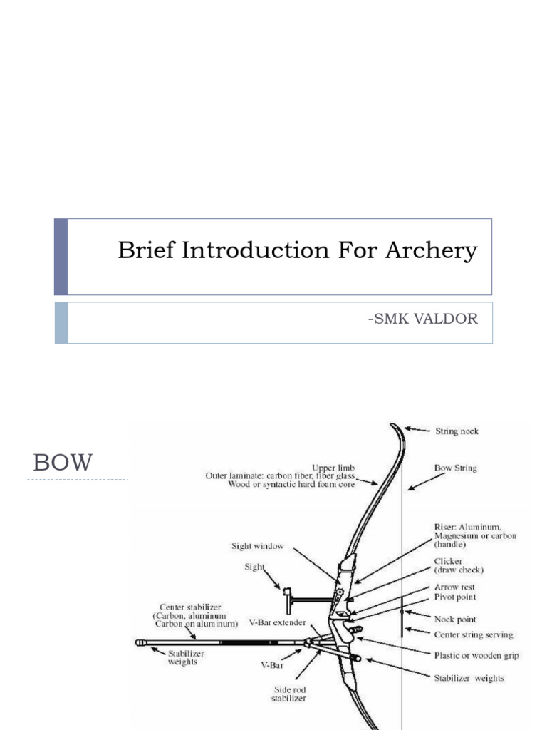 Brief Introduction For Archery | PDF